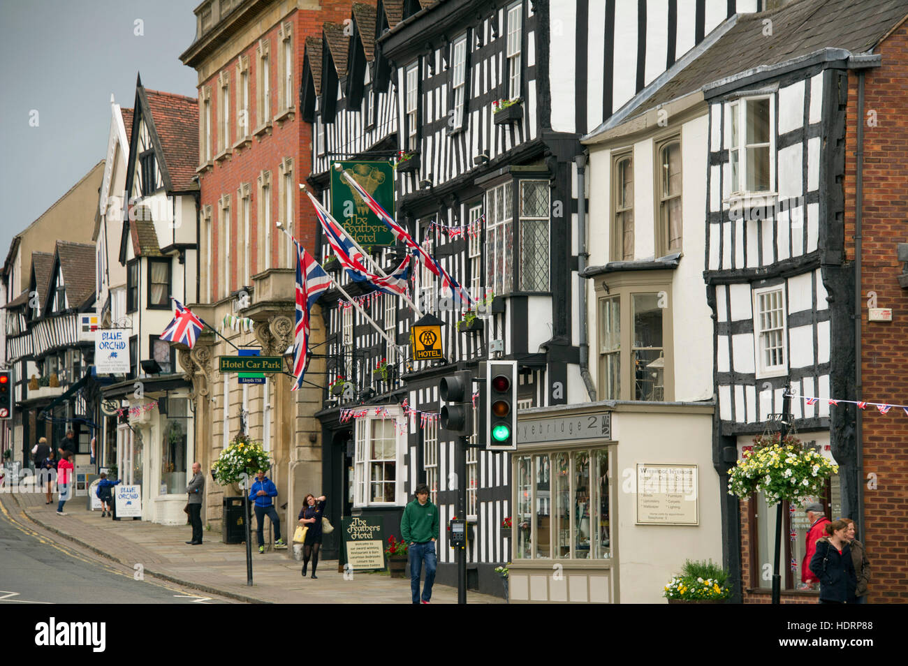 Market house ledbury hi-res stock photography and images - Alamy