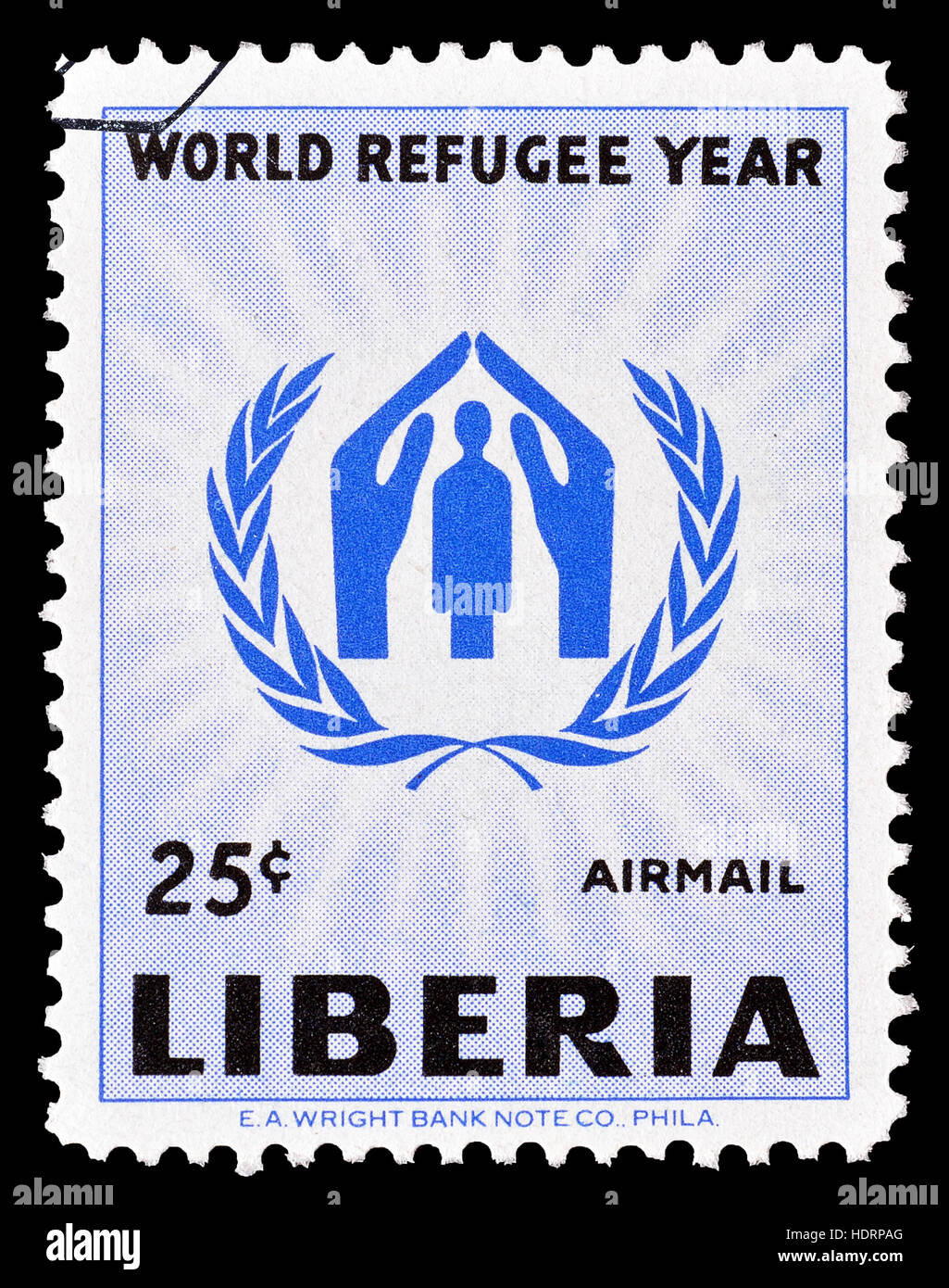Liberia stamp 1960 Stock Photo - Alamy