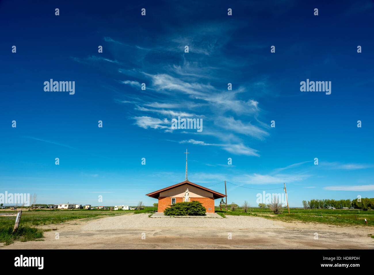 Lone chapel hi-res stock photography and images - Alamy