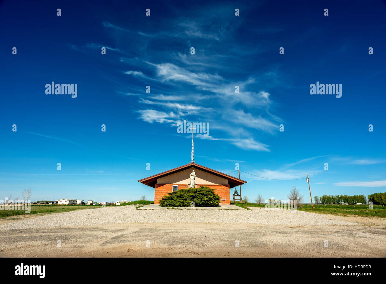 Lone chapel hi-res stock photography and images - Alamy