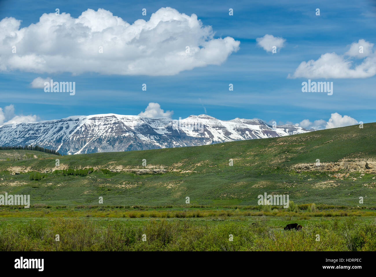 Scenic view majestic towering mountains hi-res stock photography and ...