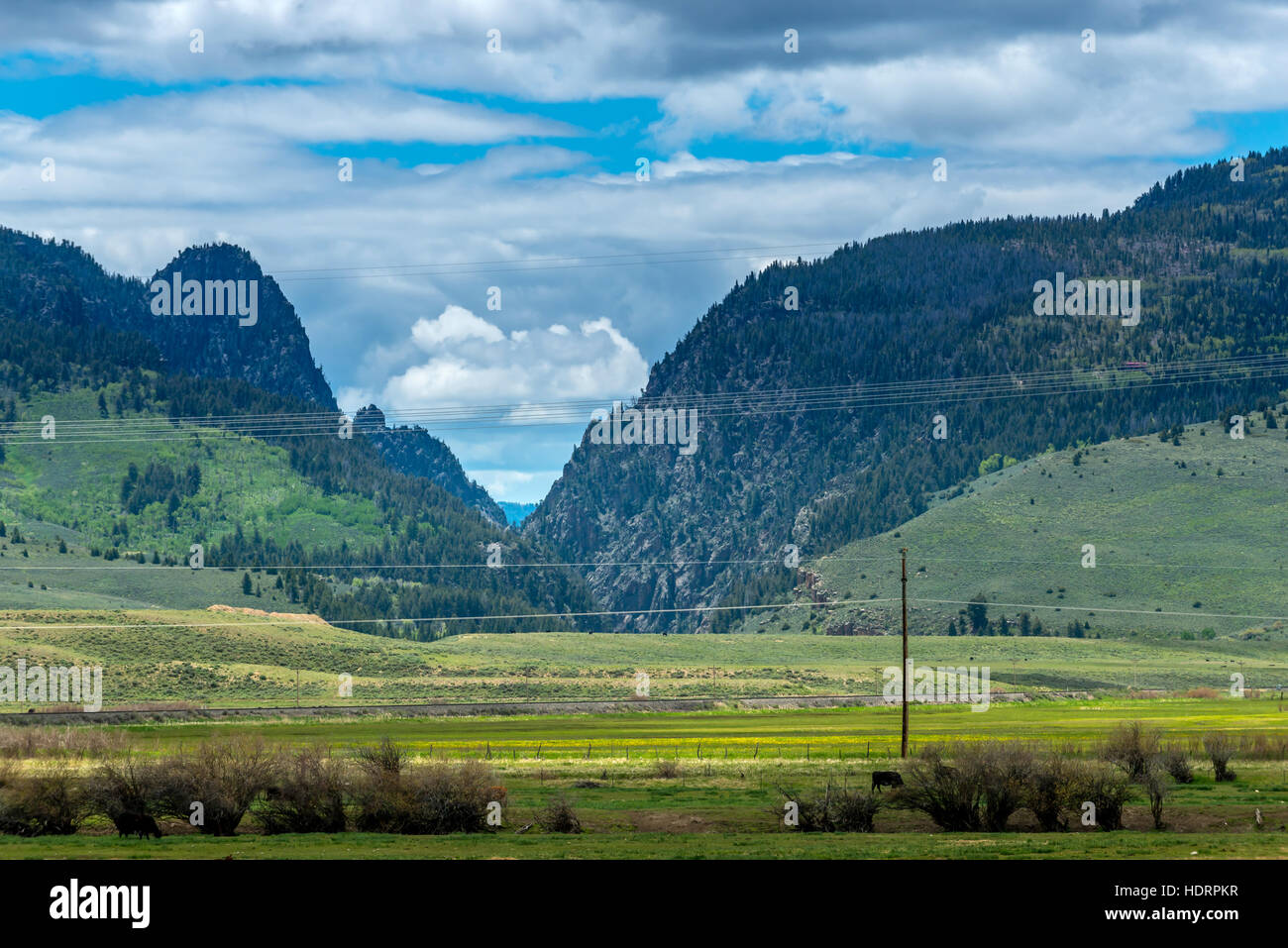 A view across the prairie in central Colorado Stock Photo - Alamy