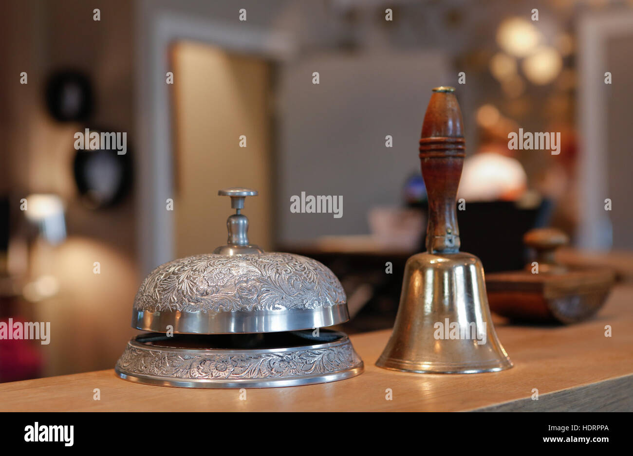 Vintage hotel reception hi-res stock photography and images - Alamy