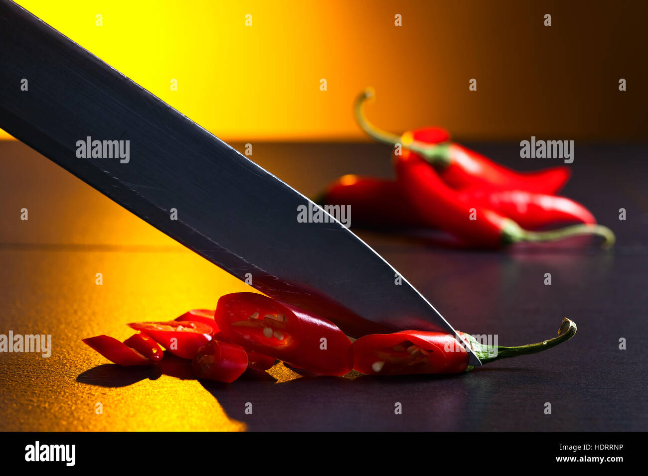 Chilli pepper slice hi-res stock photography and images - Alamy