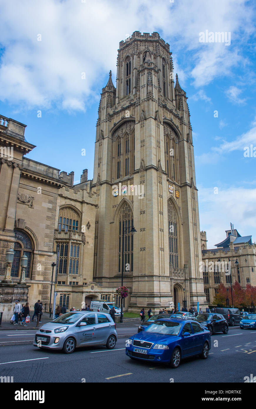 Bristol University building Stock Photo - Alamy