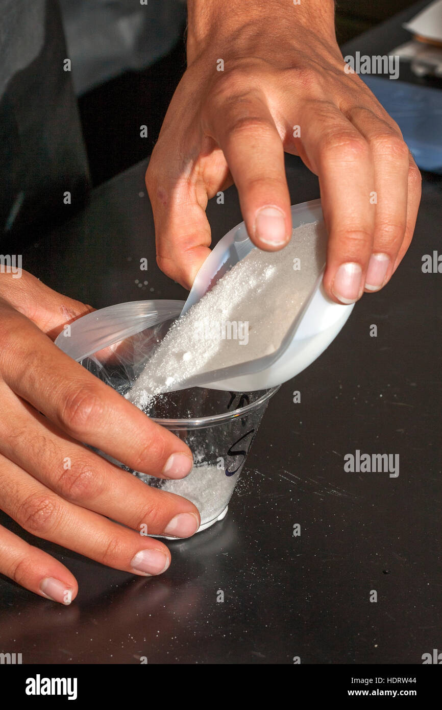 Salt solution sodium chloride hi-res stock photography and images - Alamy