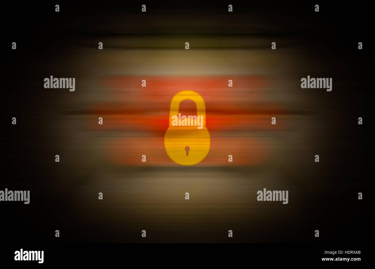 yellow lock merged on seamless abstract background Stock Photo - Alamy