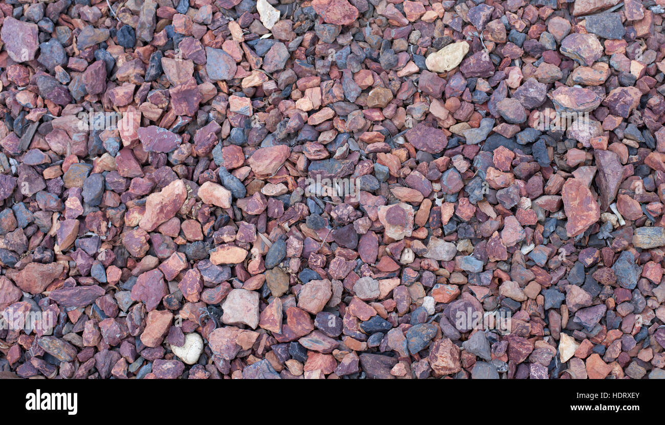 Close-up of parking lot rocks Stock Photo - Alamy