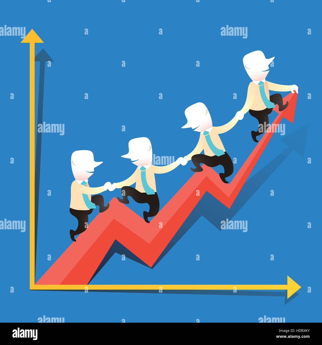 Cooperate cooperation Stock Vector Images - Alamy