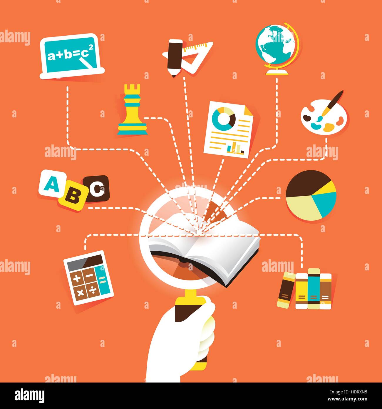 Mathematics conceptual Stock Vector Images - Alamy