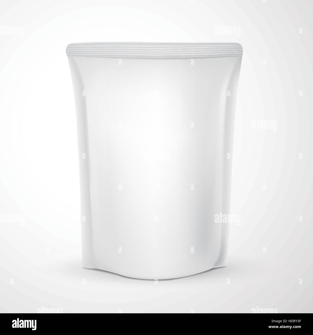 blank packaging template isolated over white background Stock Vector ...