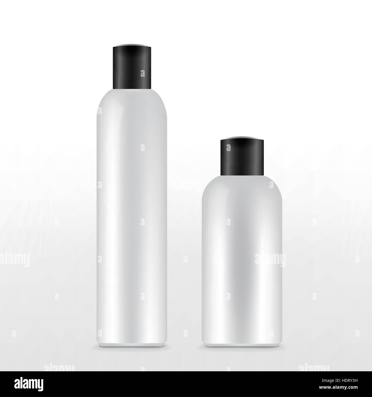 Cosmetics hair on white Stock Vector Images - Alamy