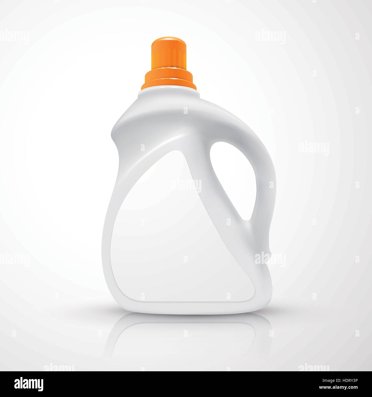 blank laundry detergent bottle isolated over white background Stock ...