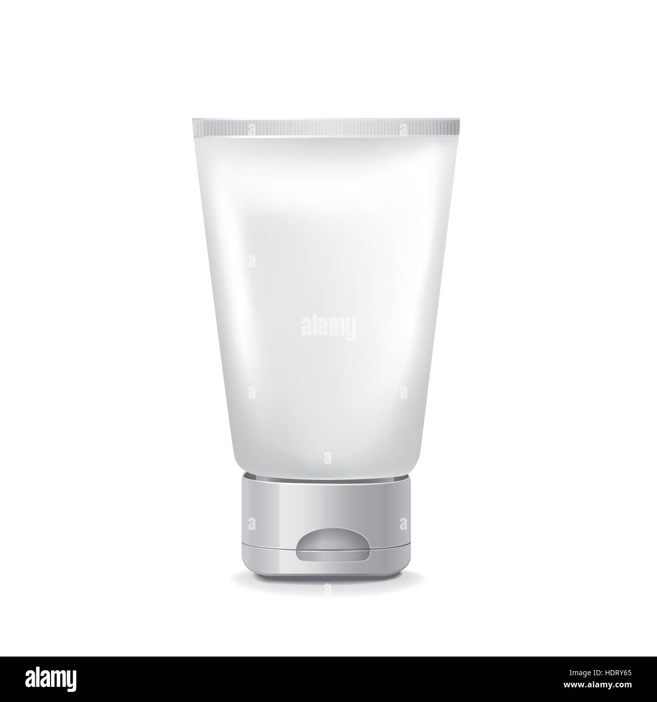 blank tube package isolated on white background Stock Vector Image ...