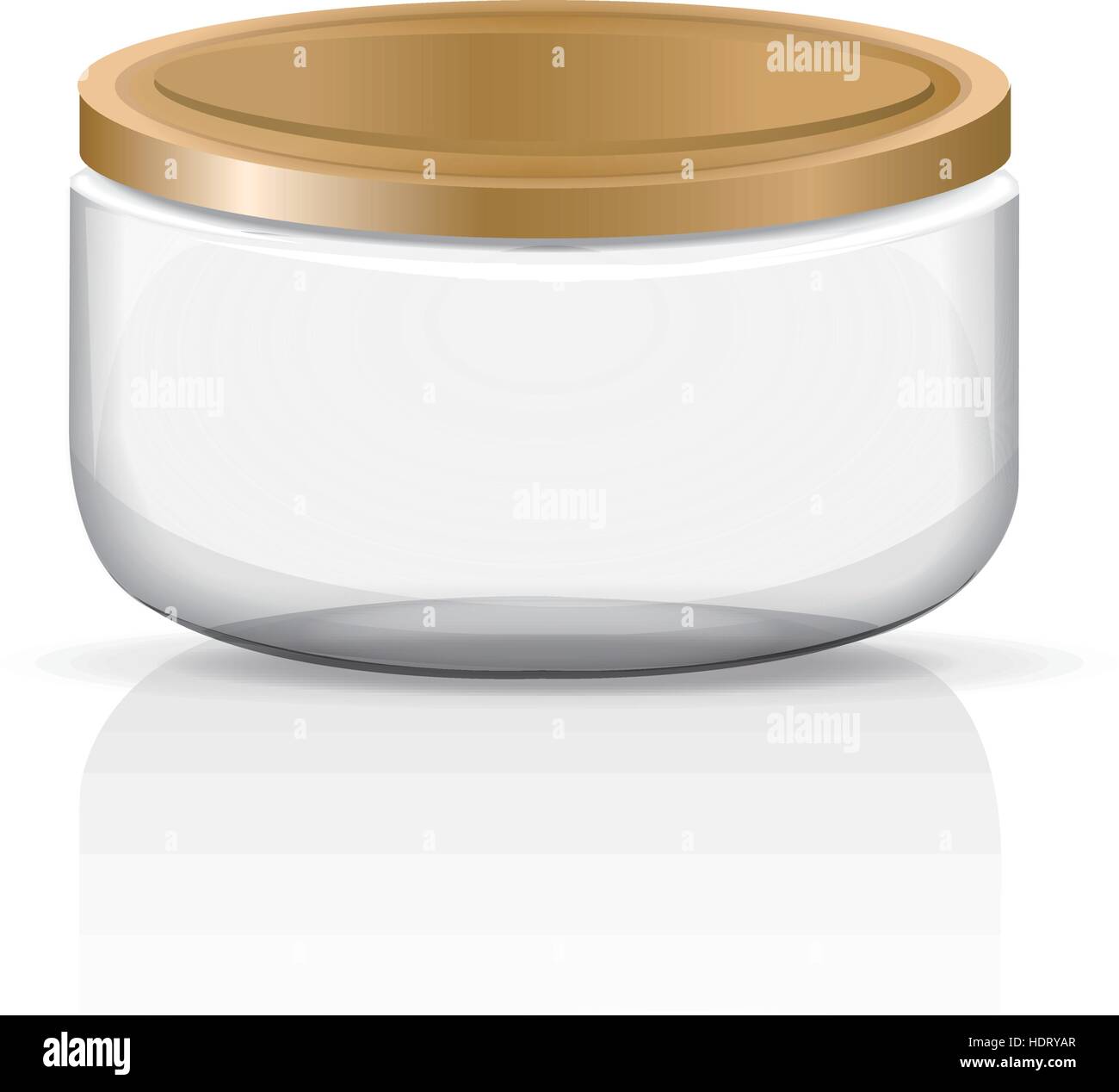 Empty jar food on Stock Vector Images - Alamy