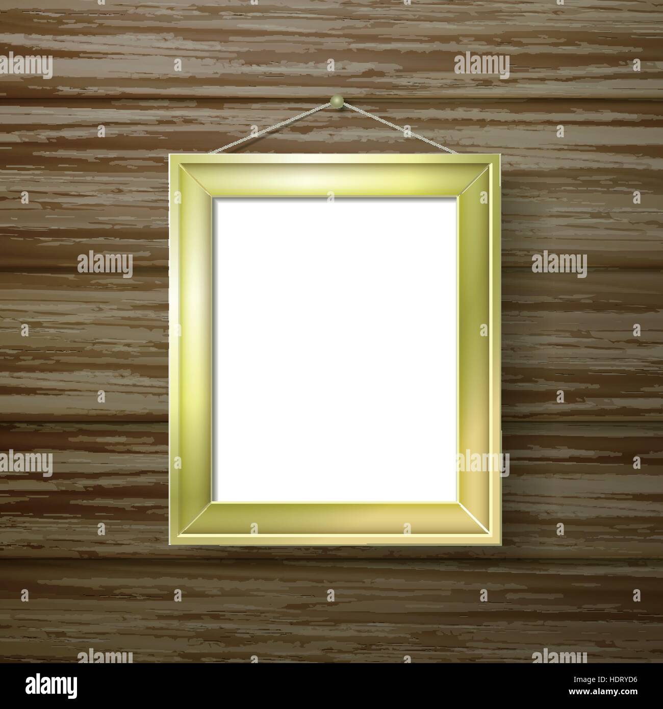Golden photo frame hi-res stock photography and images - Alamy