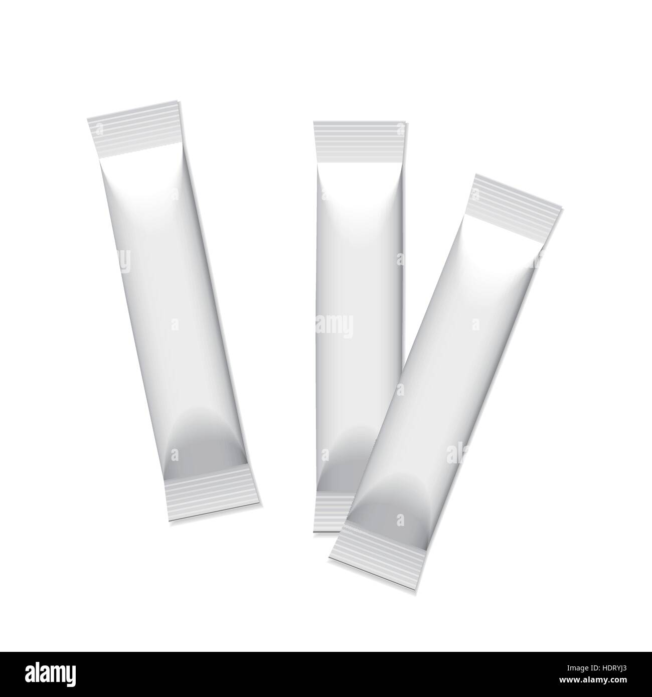 blank package set isolated on white background Stock Vector Image & Art ...