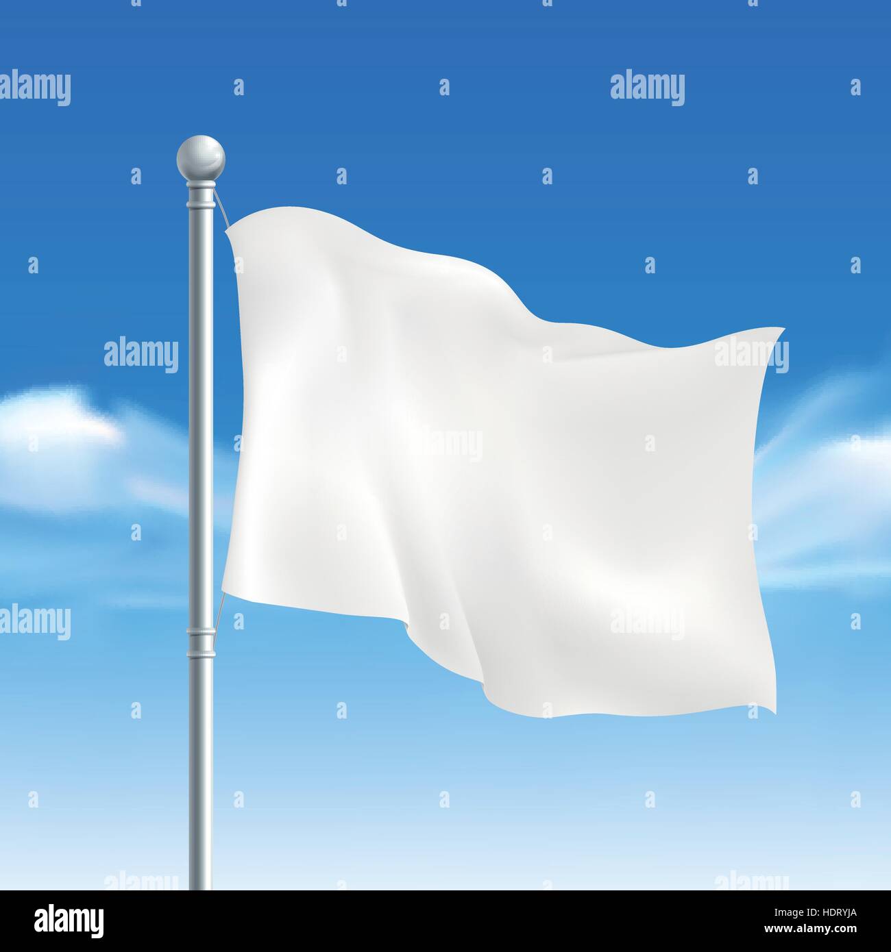 Horizontal flag pole Stock Vector Images - Alamy
