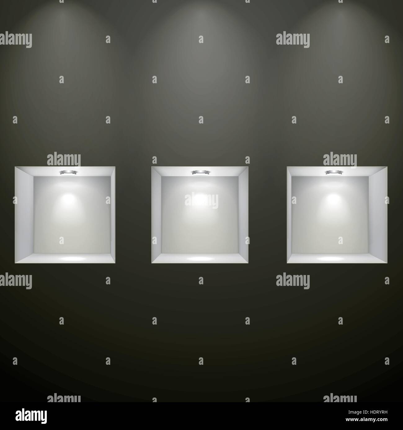 Open niches Stock Vector Images - Alamy