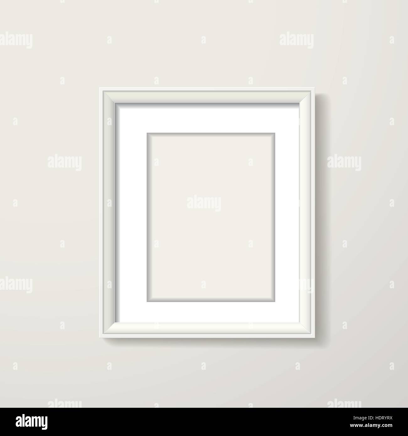 white framework hanging over the white wall Stock Vector Image & Art ...