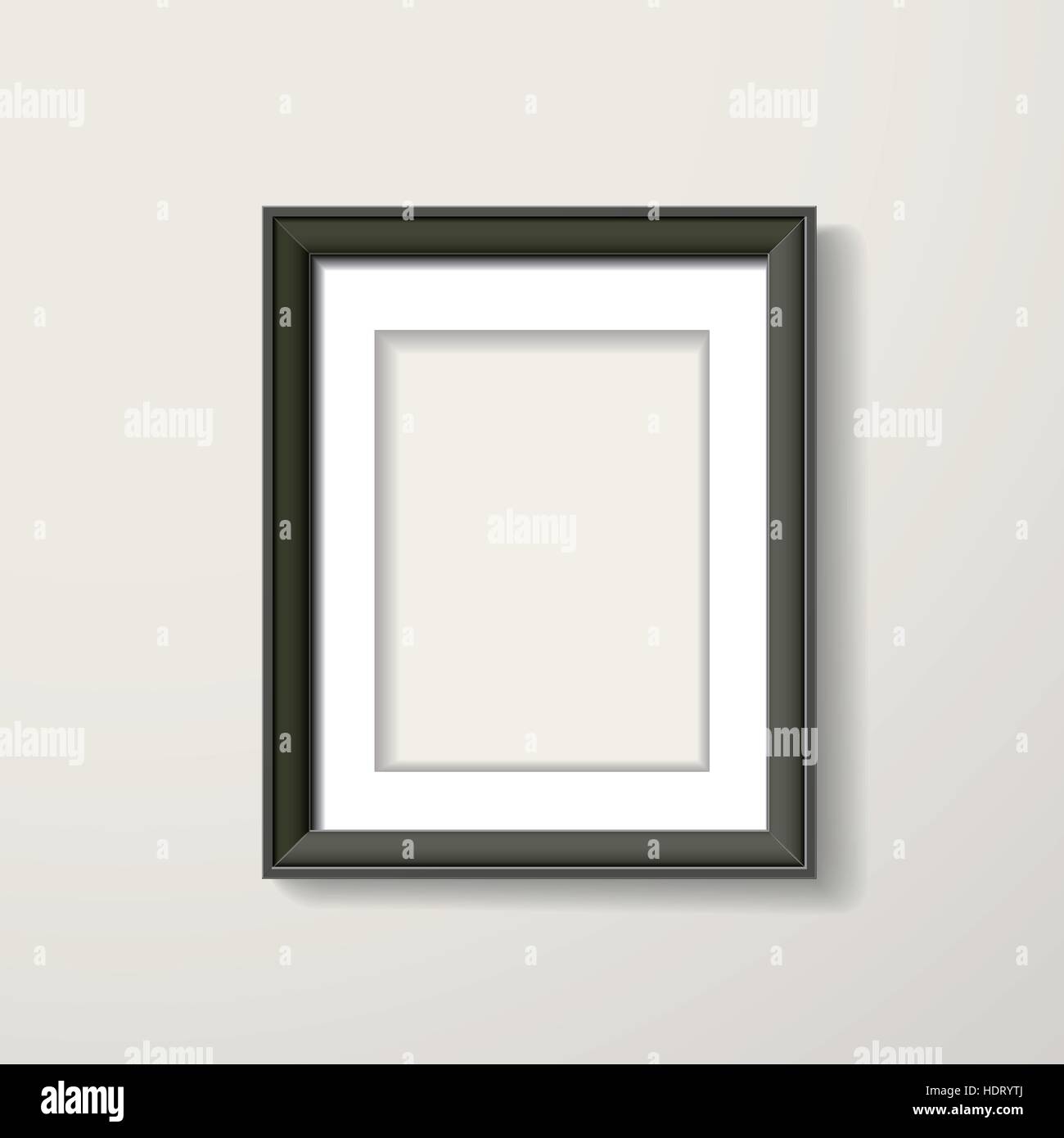 black framework hanging over the white wall Stock Vector Image & Art ...