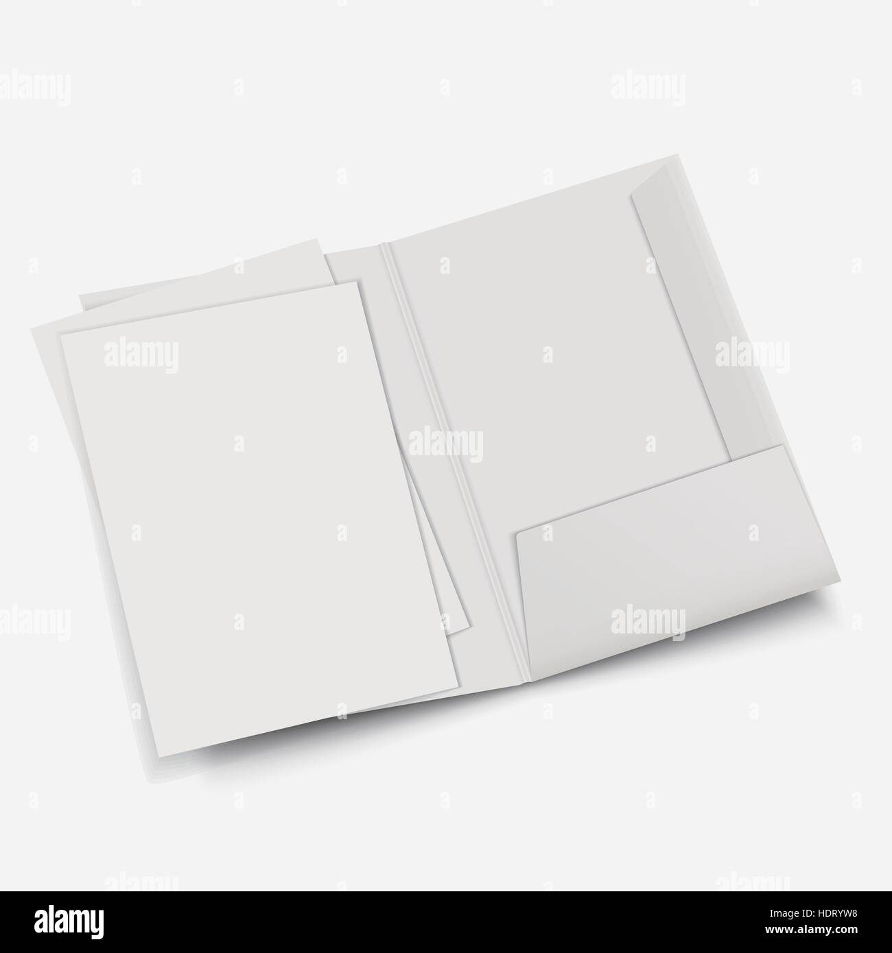 Dossier isolated Stock Vector Images - Alamy