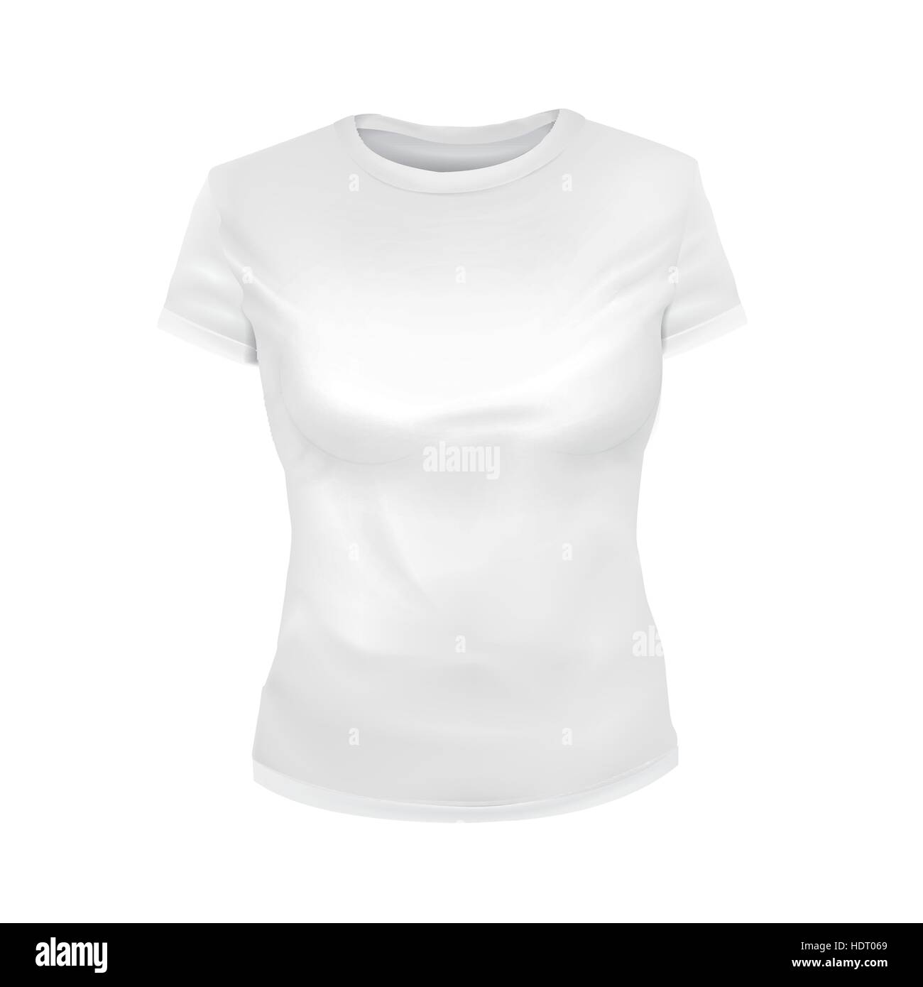 Woman in white cotton Cut Out Stock Images & Pictures - Alamy