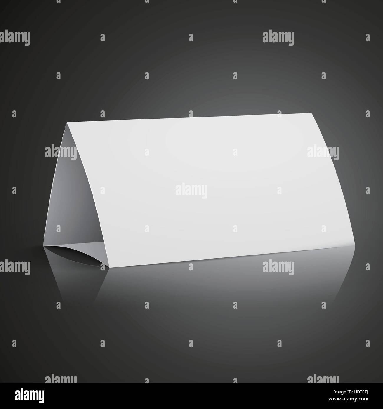 Place card on table Stock Vector Images - Alamy