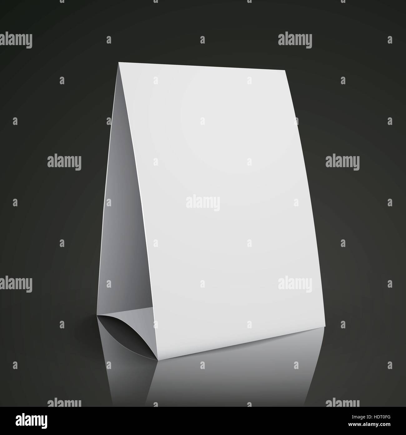 Place card on table Stock Vector Images - Alamy