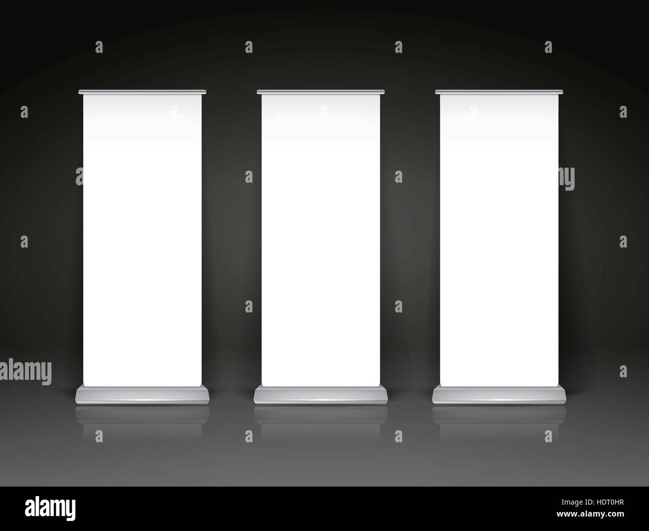 Pull up banner blank hi-res stock photography and images - Alamy