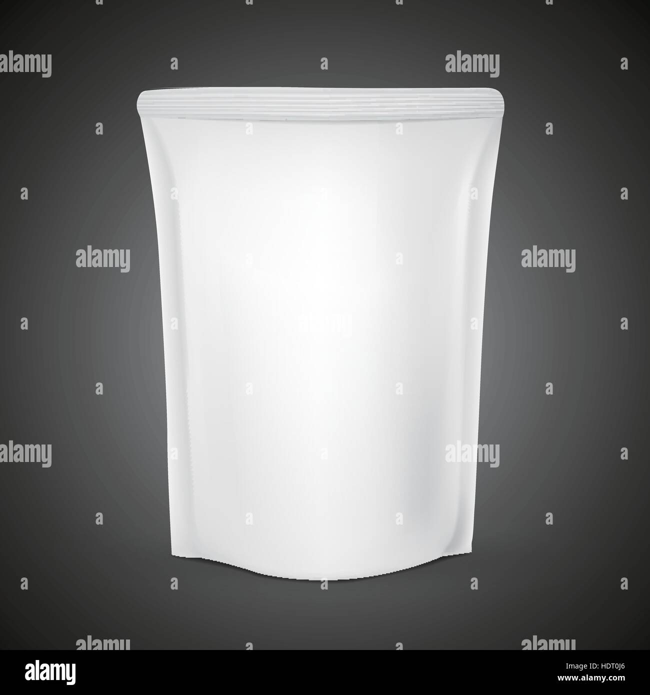 blank packaging template isolated over black background Stock Vector ...