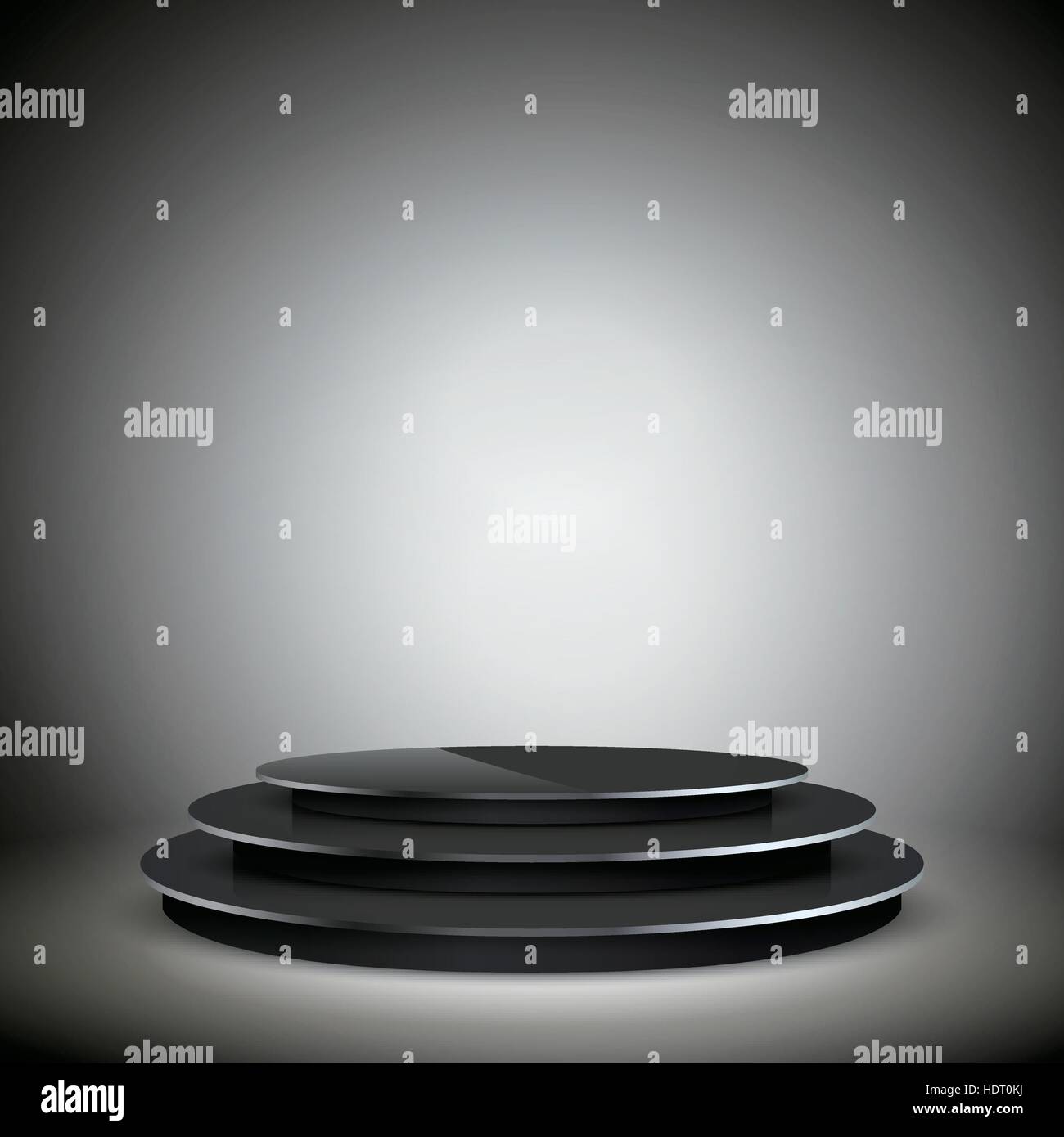 Black podium stage stair Stock Vector Images - Alamy