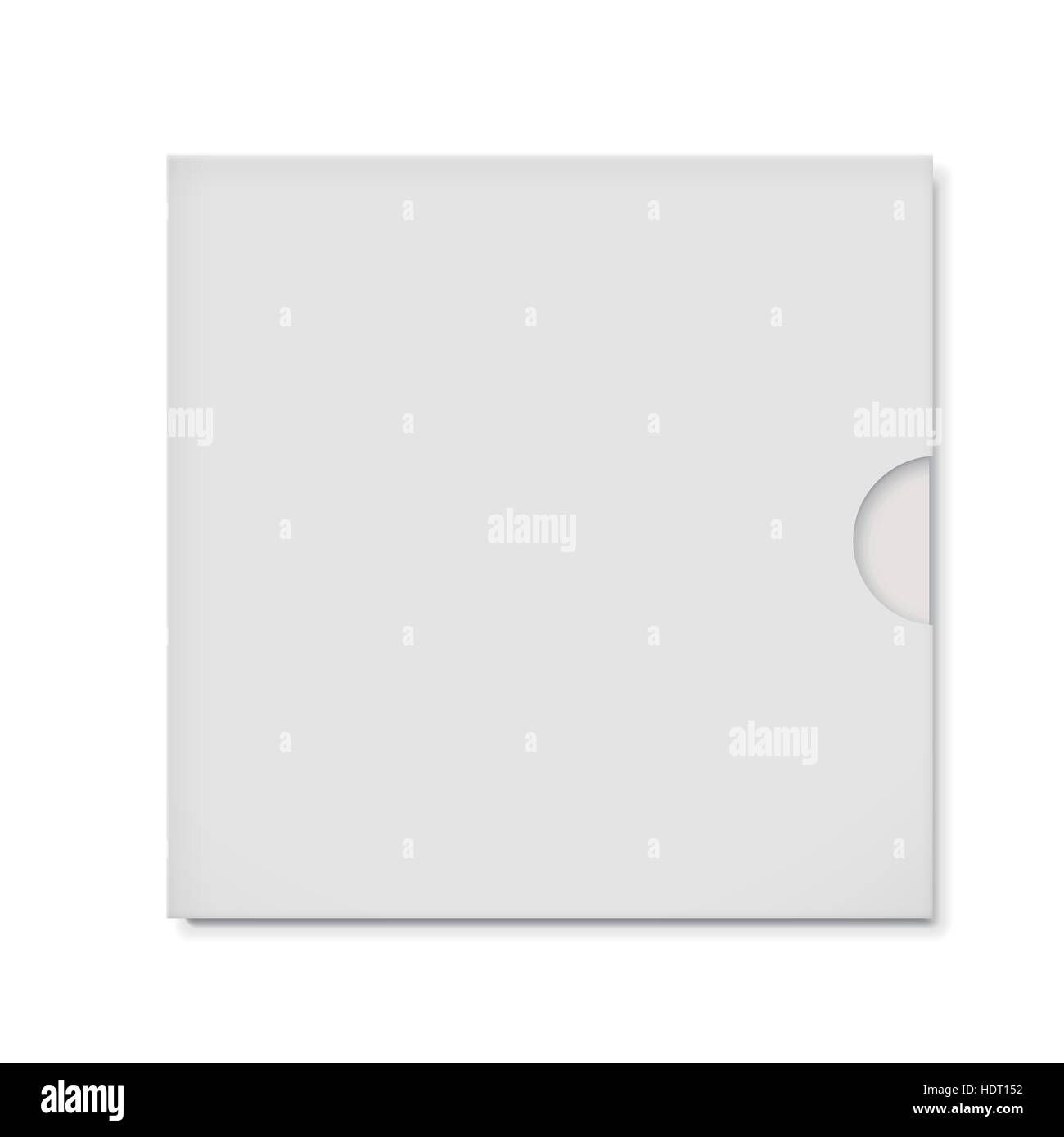 blank CD envelope isolated on white background Stock Vector Image & Art ...
