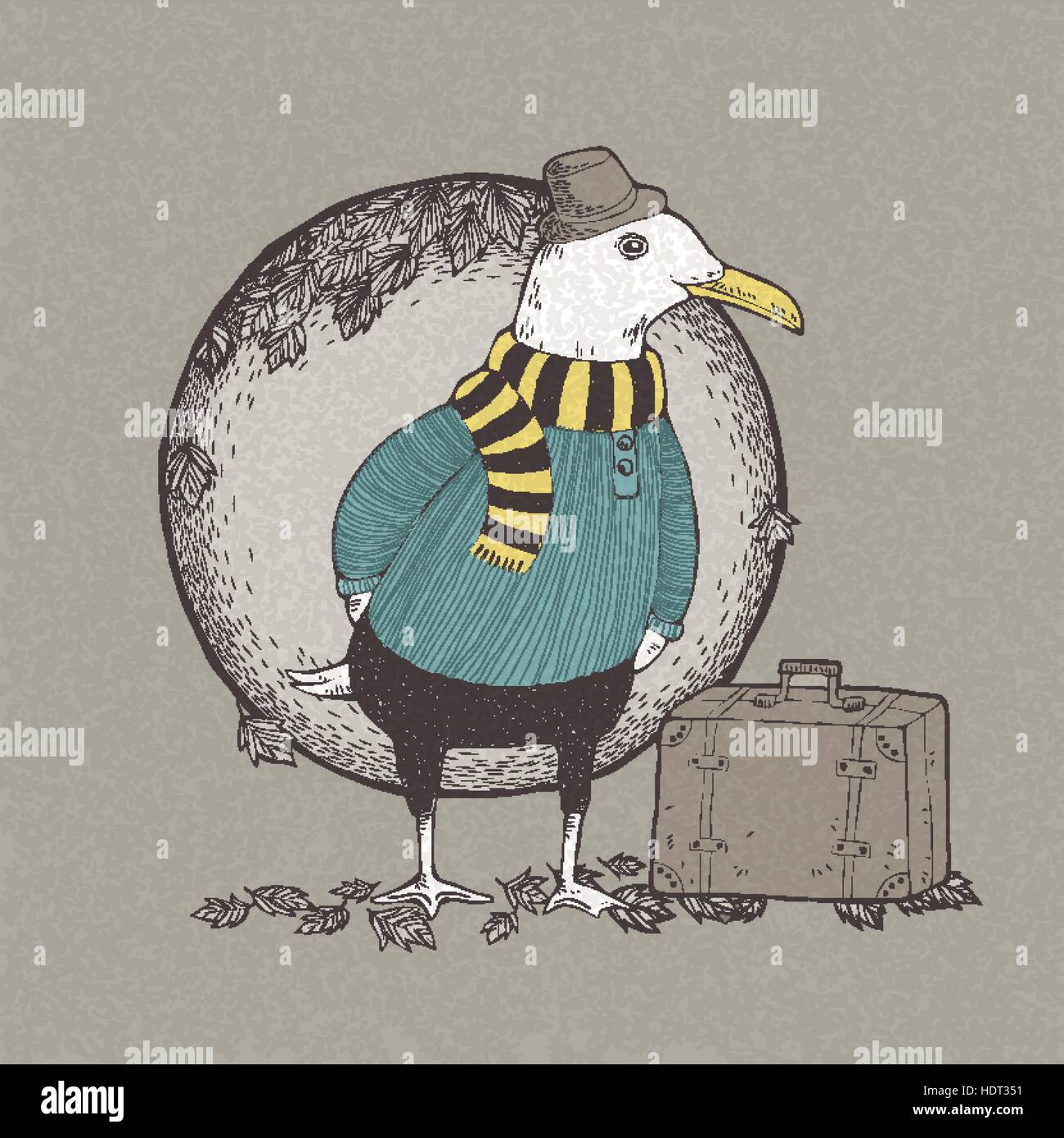 Fall apparel vector vectors hi-res stock photography and images - Alamy