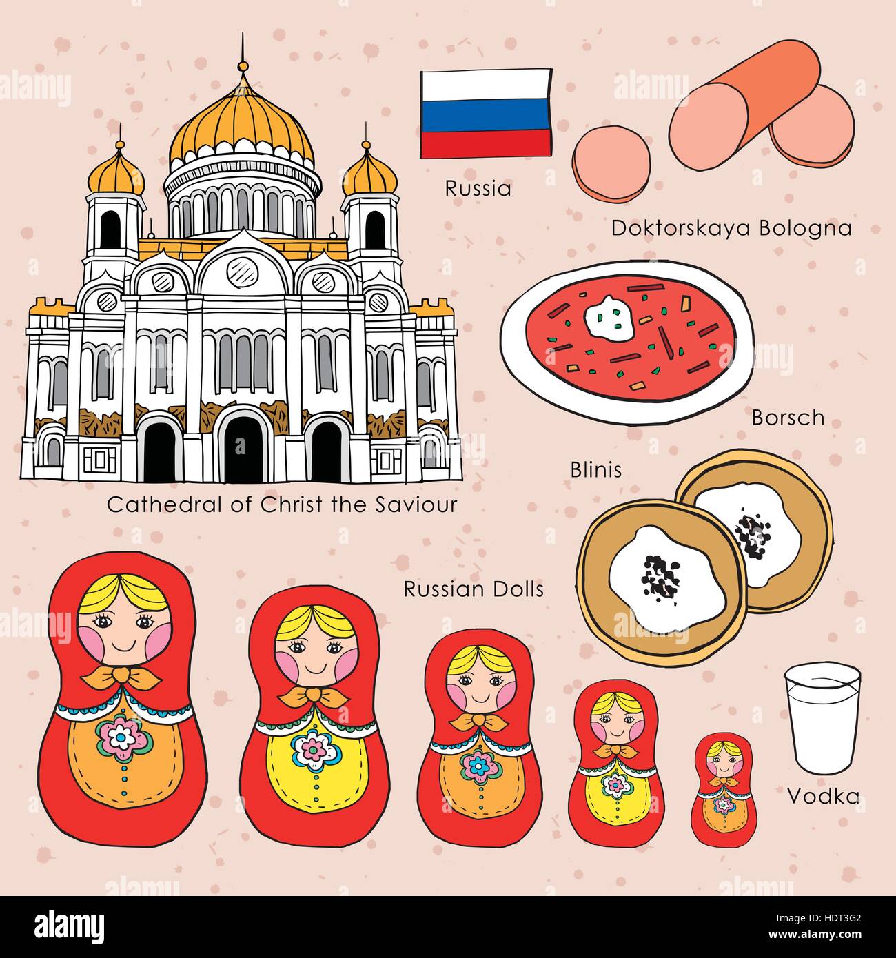 Monumental russian style Stock Vector Images - Alamy