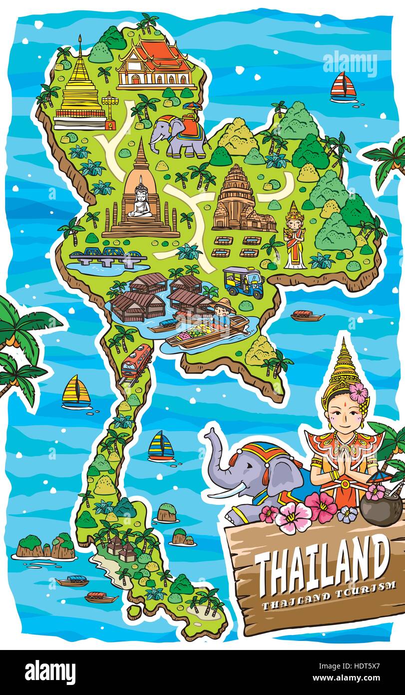 Thailand Travel Map 21 Maps Of Thailand And Its Islands Ideas