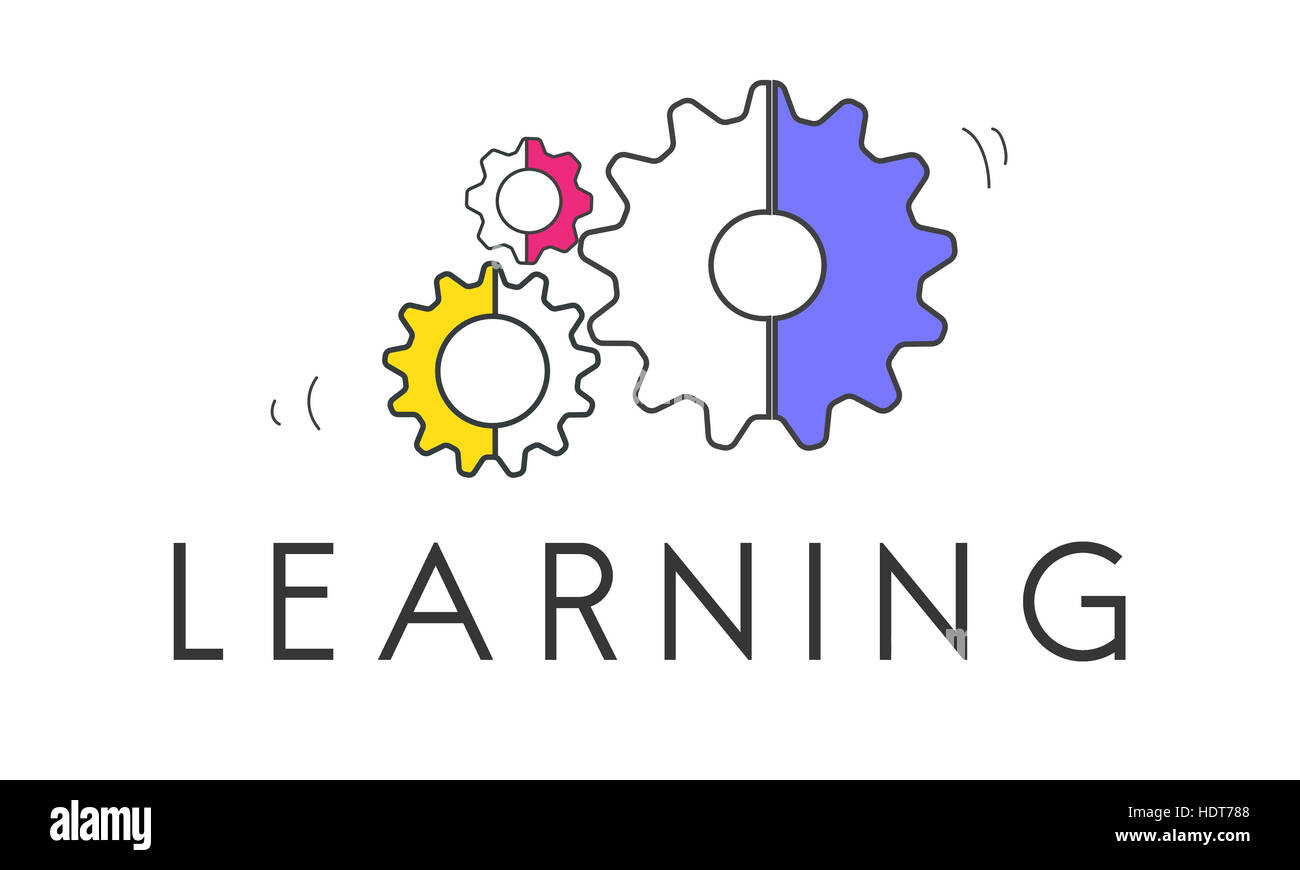 Icon skills training Cut Out Stock Images & Pictures - Alamy