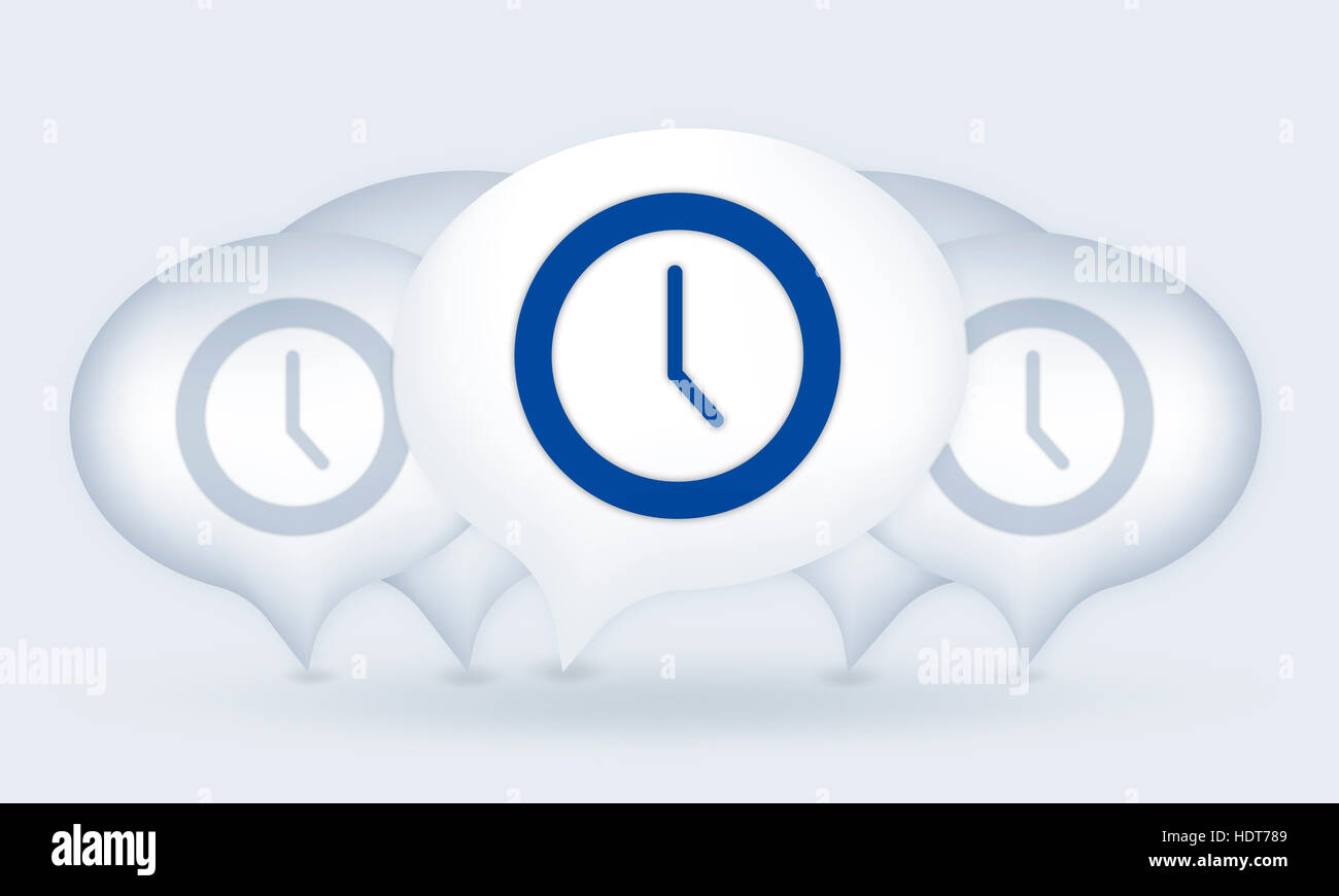 Time Management Punctual Duration Minute Hour Concept Stock Photo - Alamy