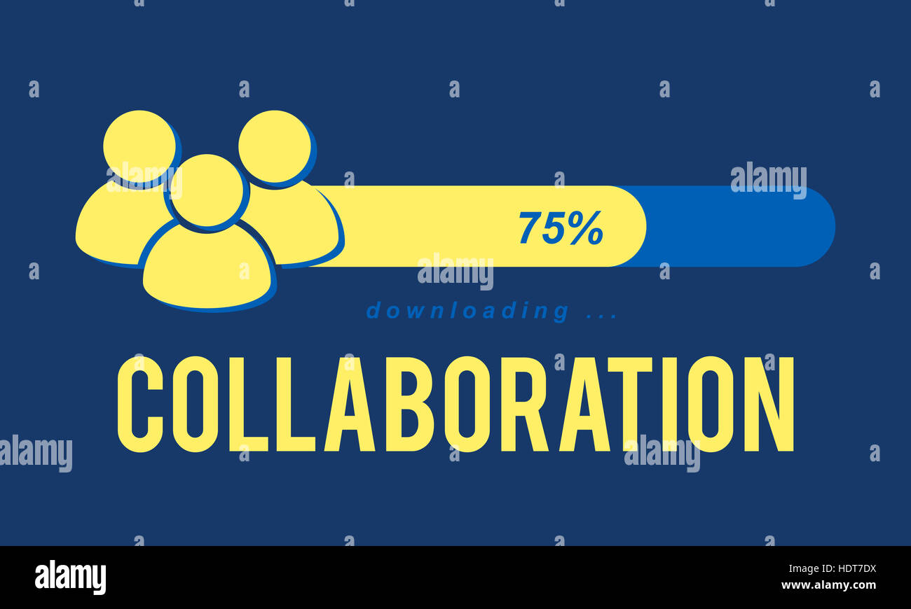 Partnership Team Cooperation Collaboration Concept Stock Photo - Alamy