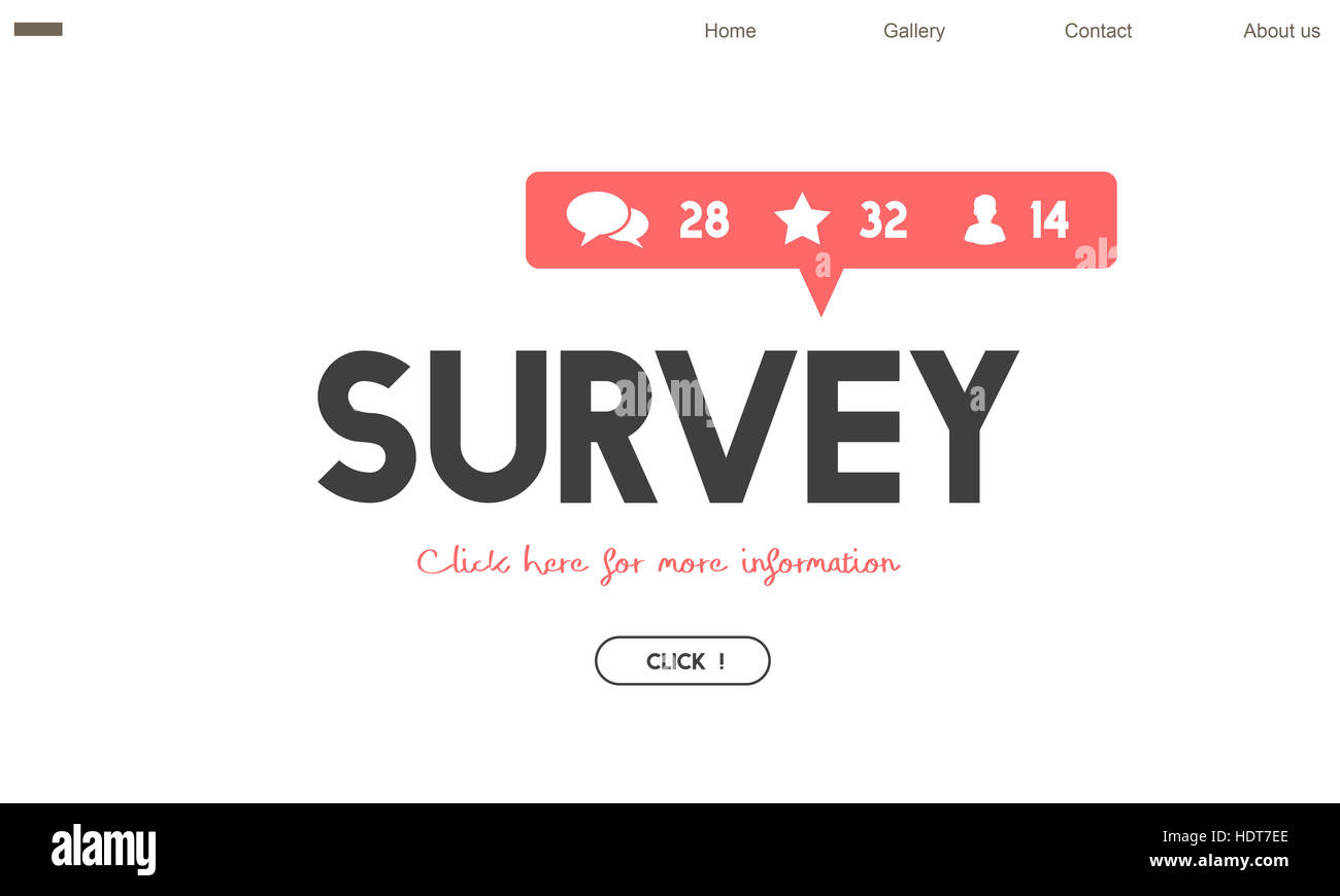 Survey Suggestion Opinion Review Feedback Concept Stock Photo - Alamy