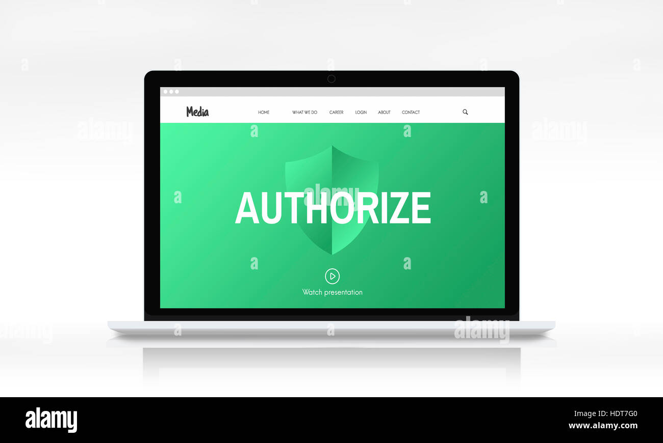 Security Privacy Web Page Concept Stock Photo - Alamy