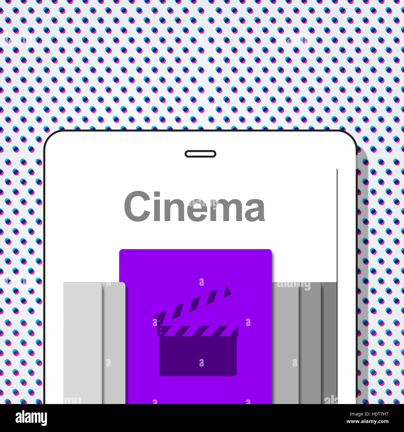 Cinema Media Movies Entertainment Concept Stock Photo - Alamy