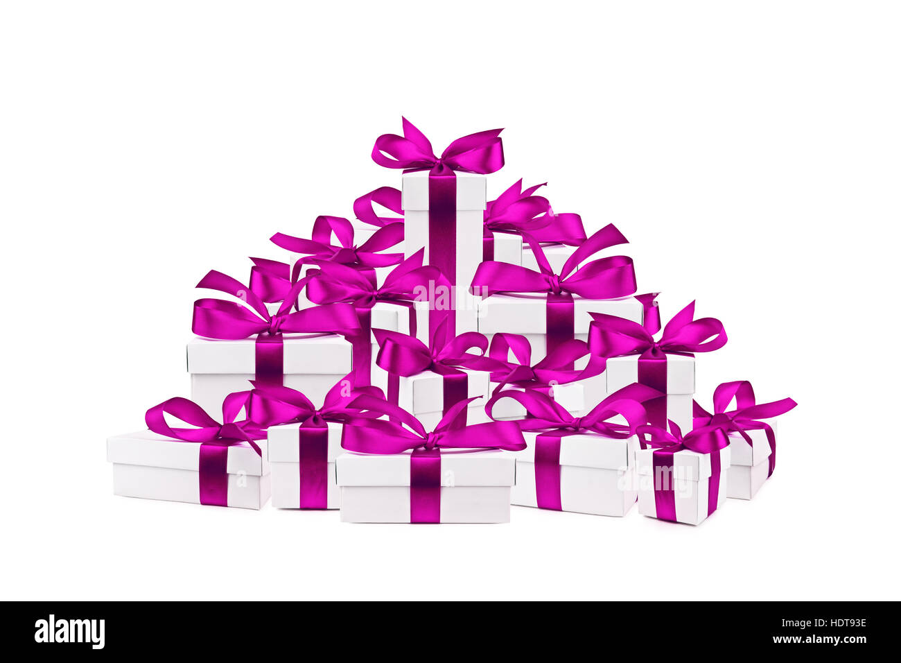 set of gift box isolated Stock Photo - Alamy