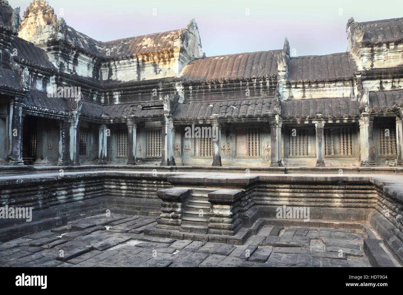 Angkar Architectural details Stock Photo - Alamy