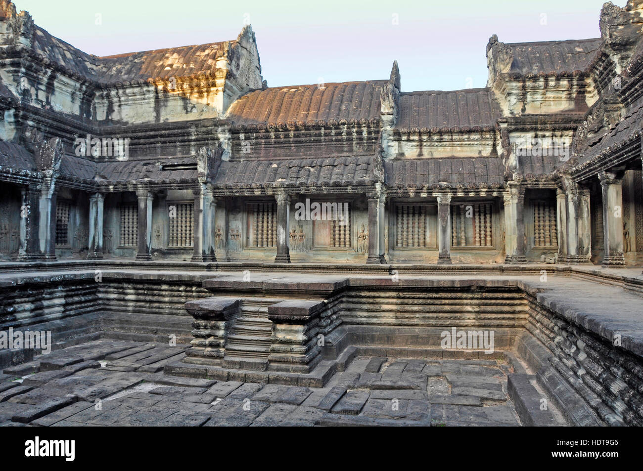 Angkar Architectural details Stock Photo - Alamy