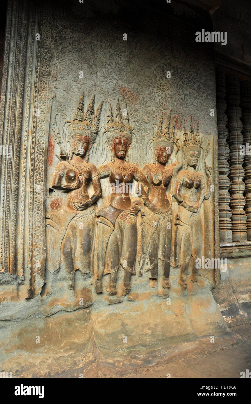 Angkar Architectural details Stock Photo - Alamy