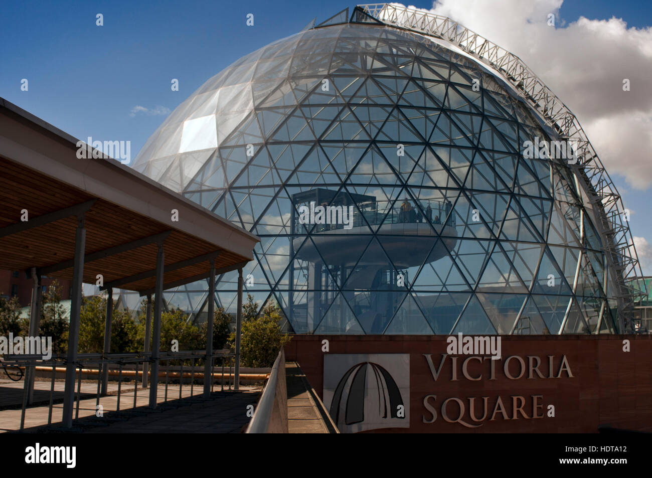 Victoria square glass dome hi-res stock photography and images - Alamy