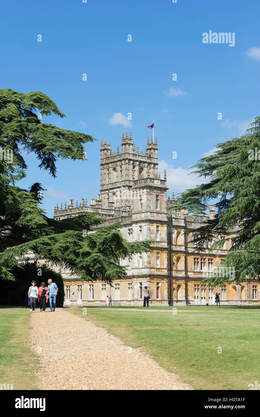 Highclere Castle (Downton Abbey TV series), Highclere, Hampshire ...