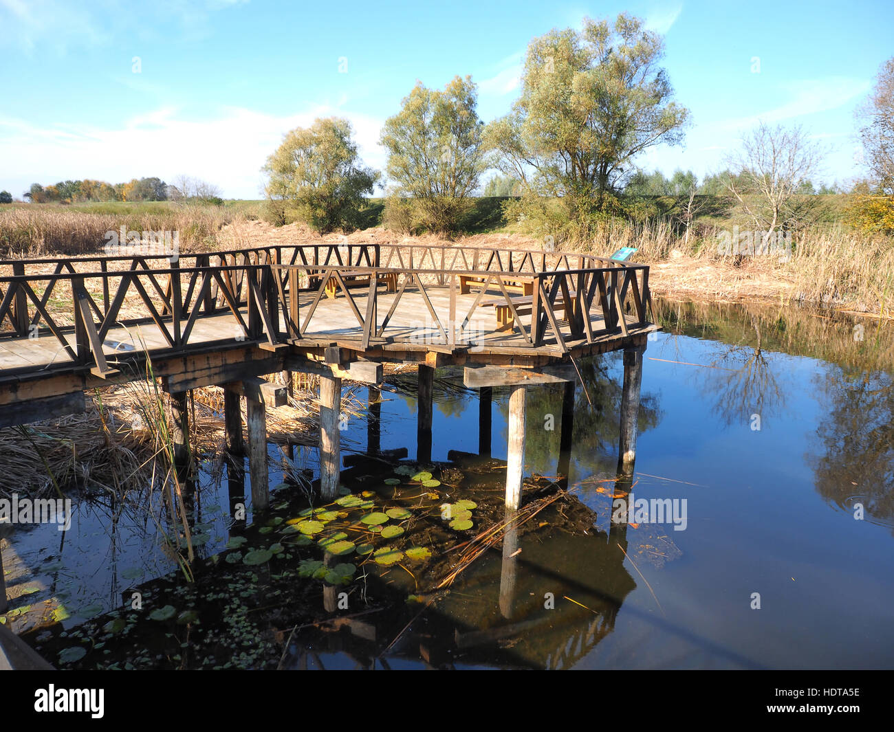 Wooden bridge floor texture beautiful hi-res stock photography and ...