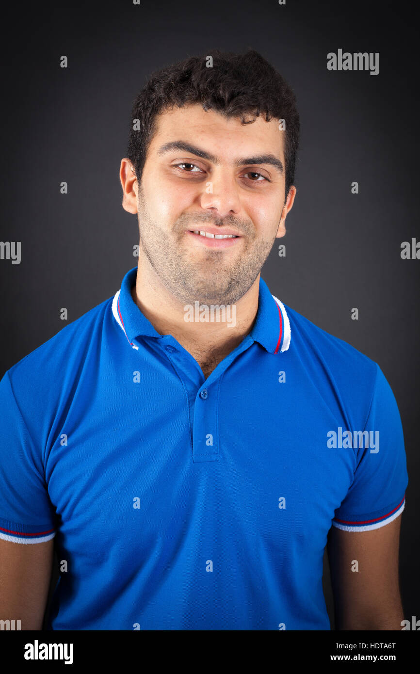 Handsome man doing different expressions in different sets of clothes ...